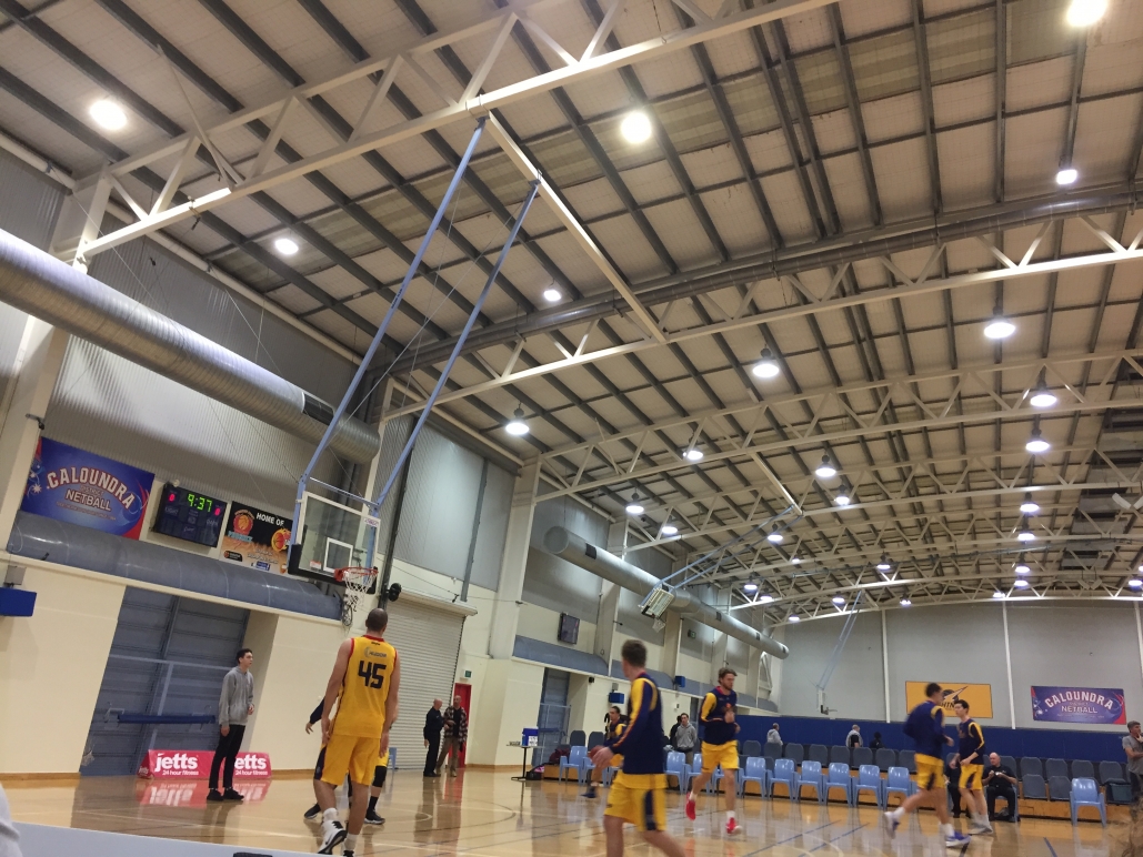 Andromeda Ceramic Flood Lights at the Caloundra Indoor Stadium